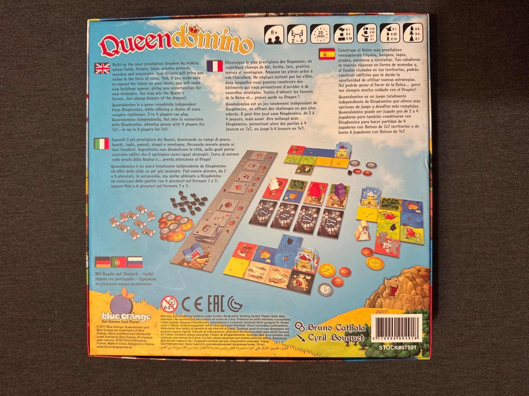 Queendomino Brettspiel | Vollständig, neu | Familie (Neu und ...