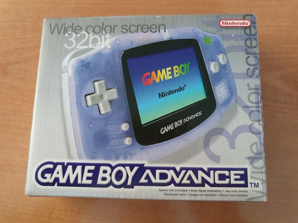Gameboy Advance Wide Color- Carton | Kaufen auf Ricardo