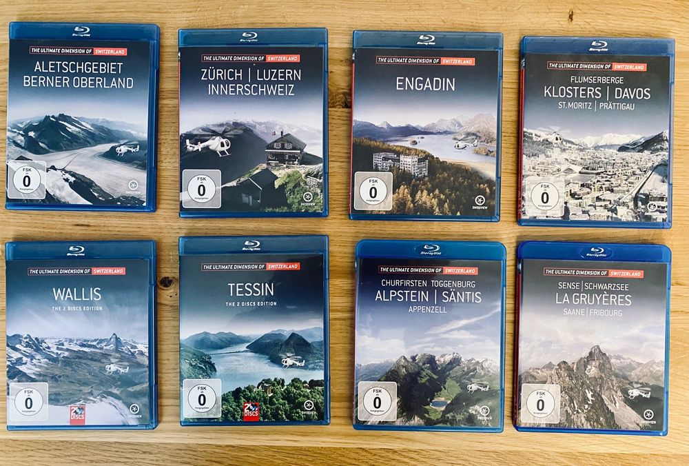 Swissview-Boxset (10 Blu-rays) | Kaufen auf Ricardo