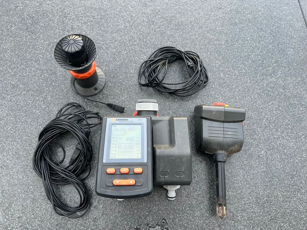 Gardena Bewässerungscomputer MultiControl duo +Regensensor | Kaufen auf ...