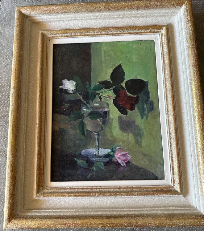 Bressler Emile - Oelbild Rosen (Gebraucht) in Naters für CHF 80 – mit ...