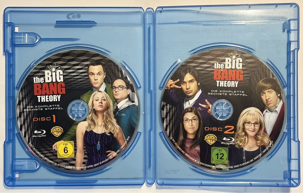 The Big Bang Theory - Season 6 - Blu Ray (Neu (gemäss Beschreibung)) in ...