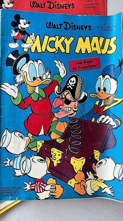 Micky Maus Hefte fast 70 Jahre alt (Gebraucht) in Rapperswil SG für CHF ...