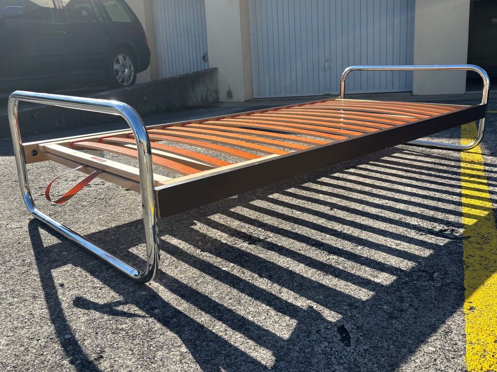Matra Bett Chrom Design Chromstahl ähnl. Embru Roth 455 (Gebraucht) in ...