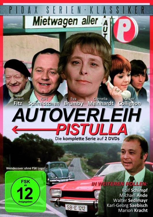 Autoverleih Pistulla - Die komplette Serie (DVDs) (Neu (gemäss ...
