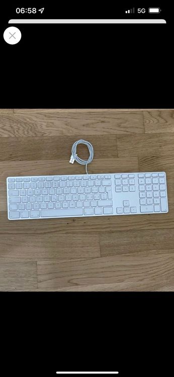 Tastatur Apple mit Zahlenblock (Gebraucht) in für CHF 28 – mit ...