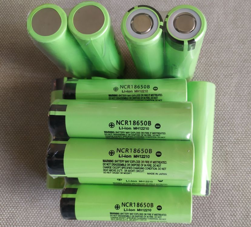 AKKU NCR18650B MH12210 3.7V 18650 Li-Ion Batterie (Neu (gemäss ...