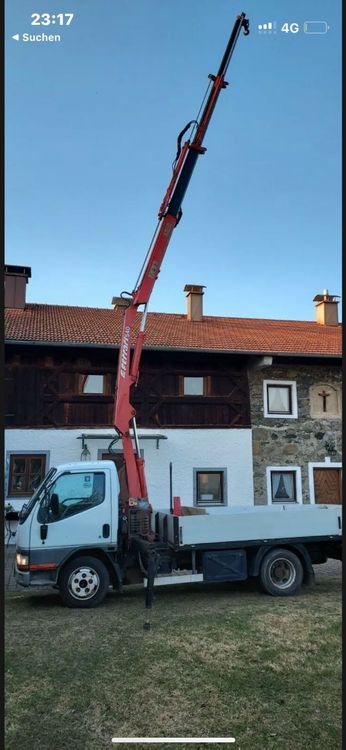 Mitsubishi Canter mit Ladekran 12 Meter, 3.5t | Acheter sur Ricardo