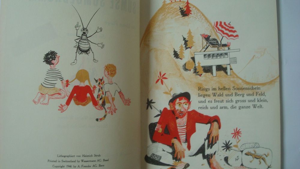 Sumse Sumsebrumm die kleine Fliege und die böse Spinne 1946 (Gebraucht ...