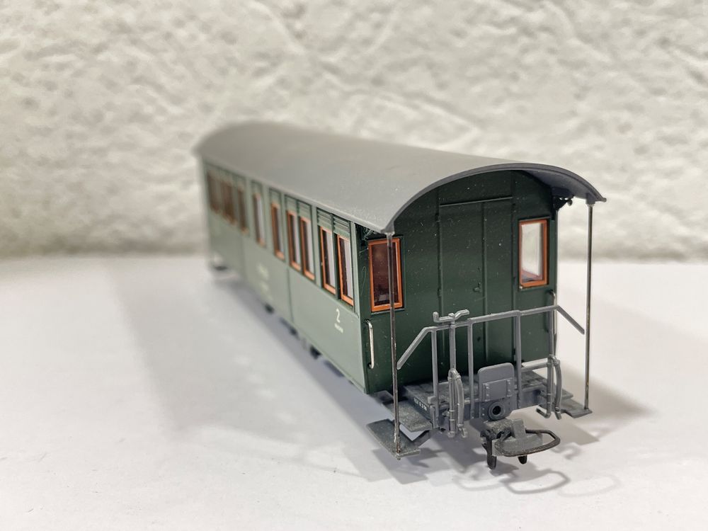 Bemo 3230 123 RhB B 2063 Nostalgie-Zweiachser H0m (Gebraucht) in Wilderswil für CHF 39 – mit ...