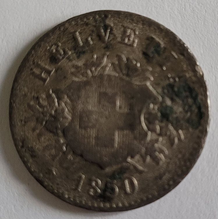 20 RAPPEN / SCHWEIZ 1850 | Kaufen auf Ricardo