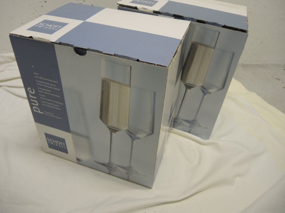 Schott Zwiesel pure Sektglas (Neu und originalverpackt) in St. Gallenkappel für CHF 25 – nur ...