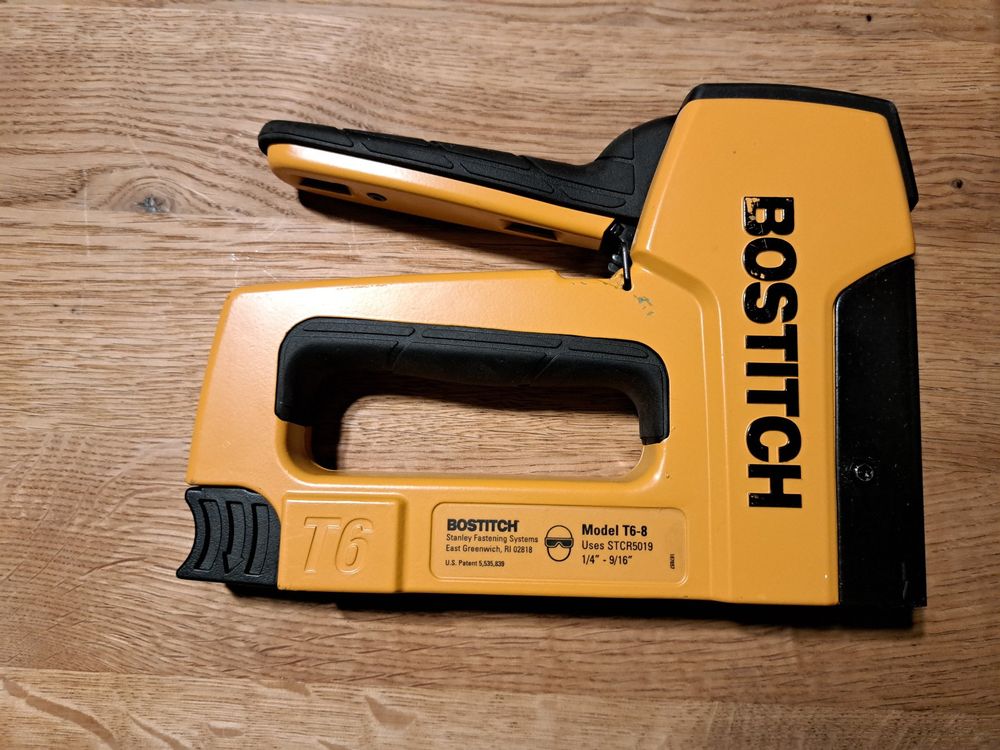 Bostitch T6 Tacker inkl ca. 5000 Klammern (Neu (gemäss Beschreibung ...