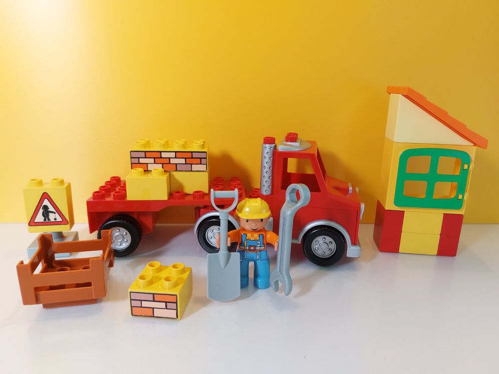 LEGO Duplo 3288 Bob Baumeister Packer der Lastwagen Komplett (Gebraucht ...