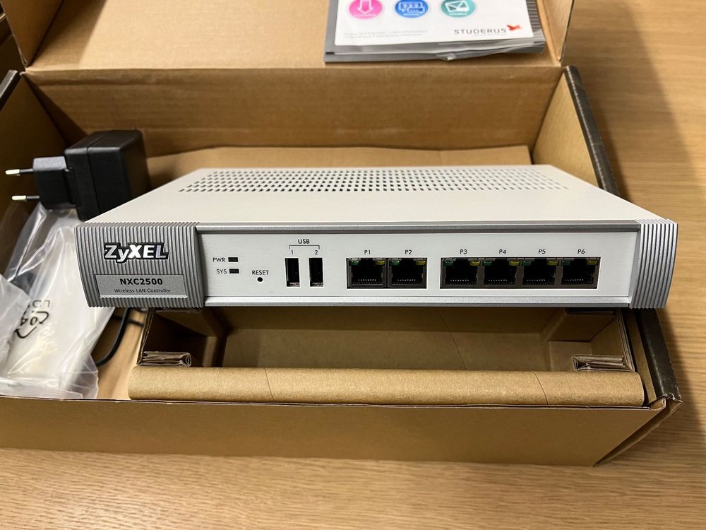 Zyxel NXC2500 WLAN Controller, neu und originalverpackt | Kaufen auf Ricardo