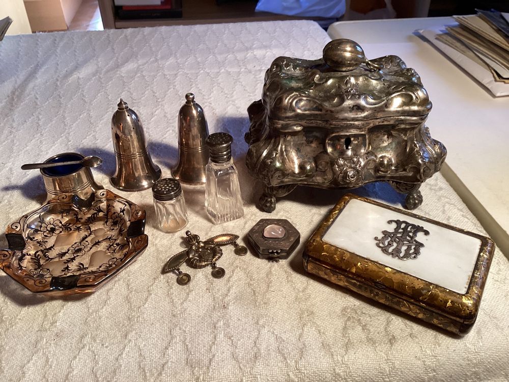 Antiquités lot 10 objets comme photos. Intéressant | Kaufen auf Ricardo