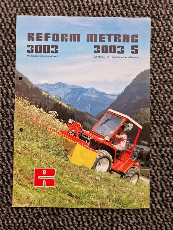 Original Prospekt Reform Metrac 3003 / 3003 S | Kaufen auf Ricardo