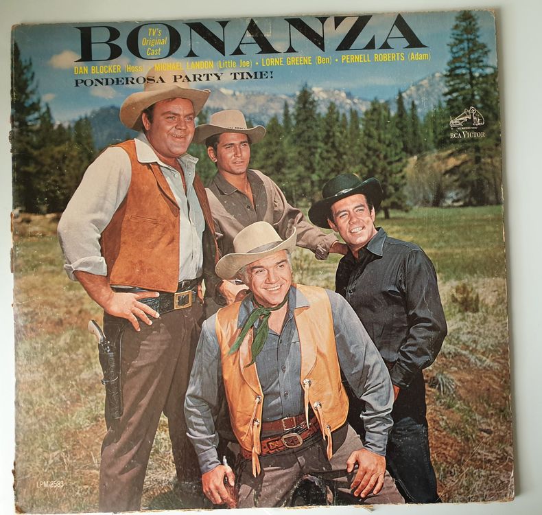 "BONANZA" CAST - PONDEROSA PARTY TIME - LP 1962 (Gebraucht) in ...