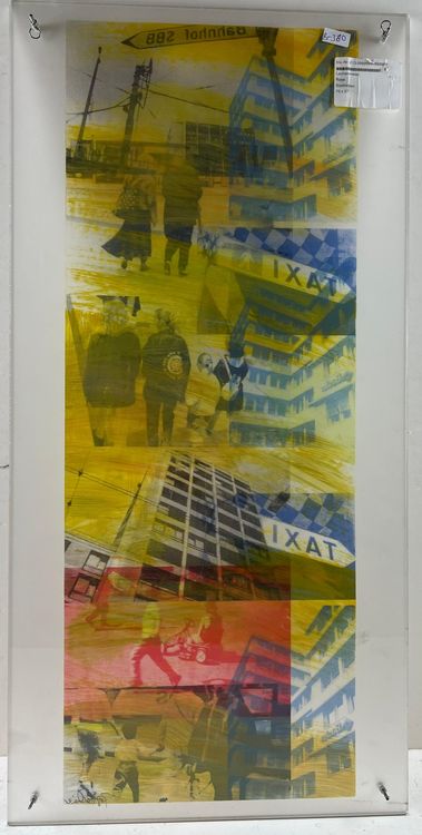 Rosa Lachenmeier (1959) Serigrafie Stadtleben (Gebraucht) in Neuhausen am Rheinfall für CHF 30 ...