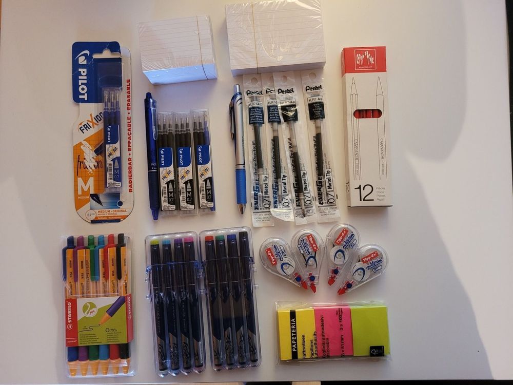 Schreibset Pentel, Pilot, Stabilo, Caran d'Ache (Gebraucht) in ...