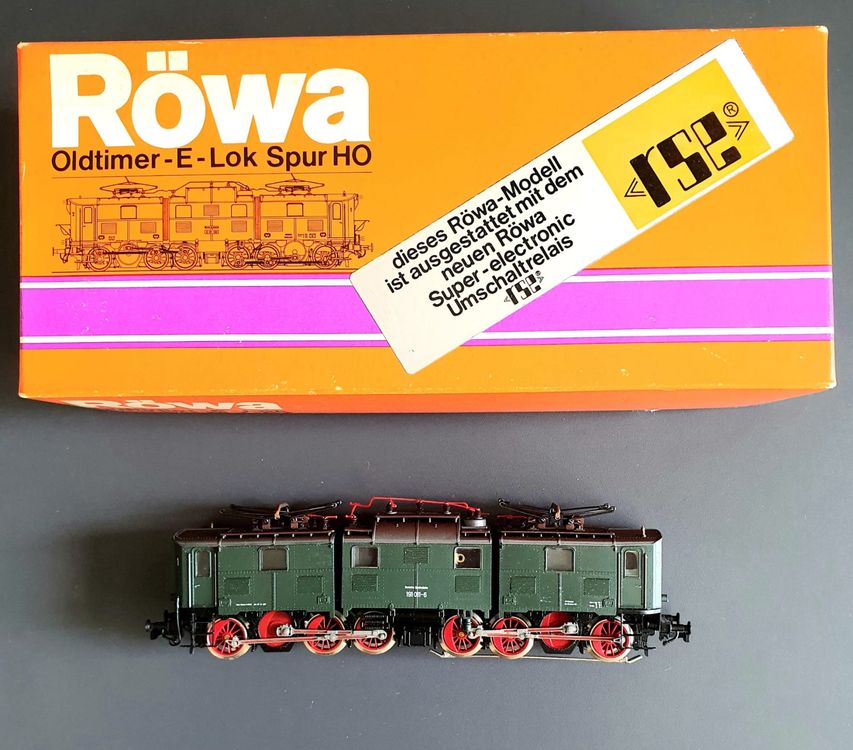 Modelleisenbahn (07) RÖWA Oldtimer-E-Lok 1404 (Gebraucht) in für CHF 60 ...