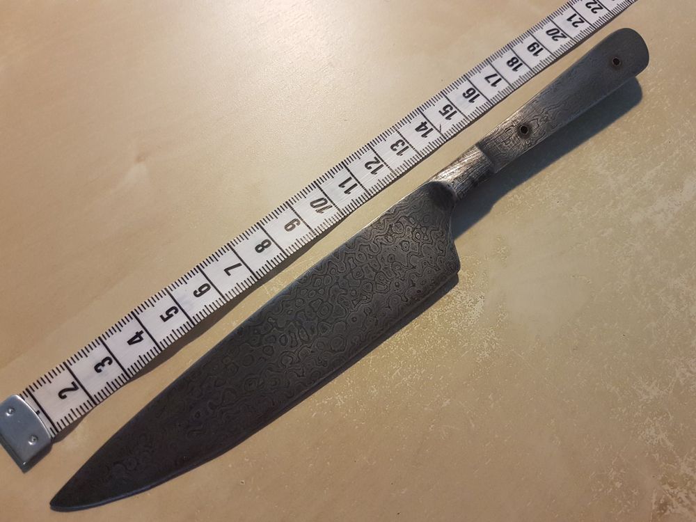 Messer-Rohling / Messer-Klinge / Klingen-Rohling - Damast | Kaufen auf ...