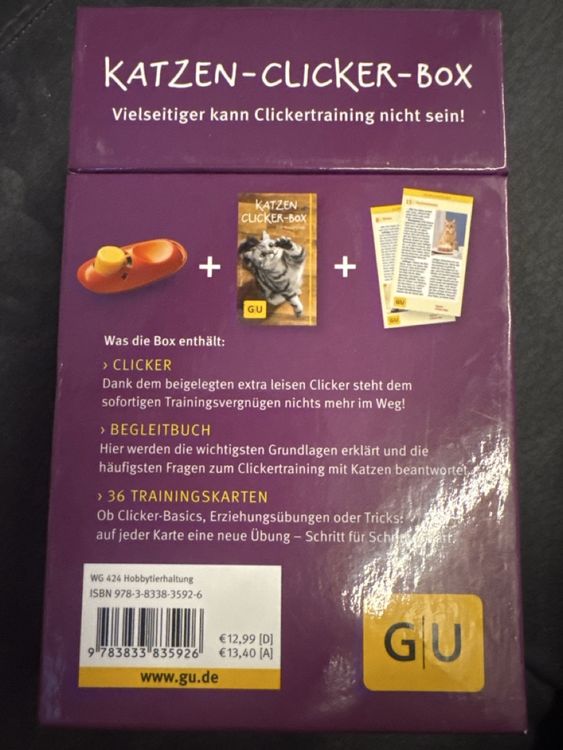Katzen Clicker-Box von GU: Tier-Training Spieleeinheit! (Gebraucht) in ...