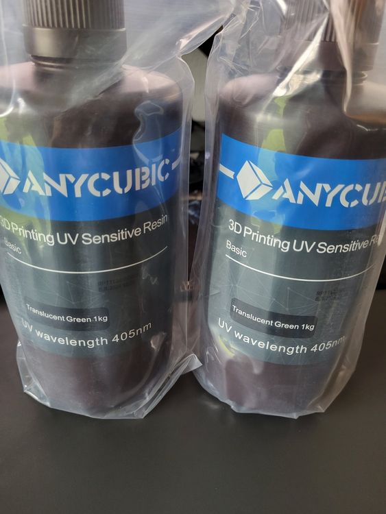 Anycubic translucent green Resin (Neu und originalverpackt) in Murten ...