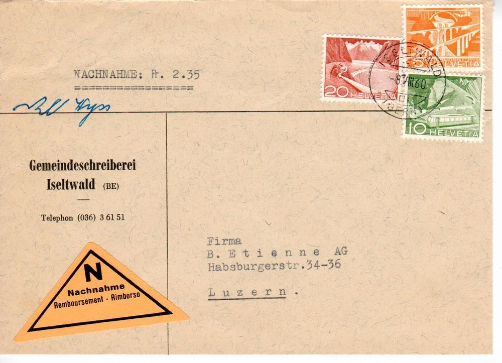 NN Gemeindeschreiberei Iseltwald | Kaufen auf Ricardo