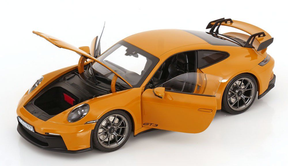 Porsche 911 (992) GT3 2021 ocker-gelb 1/18 Norev NEUHEIT (Neu und ...