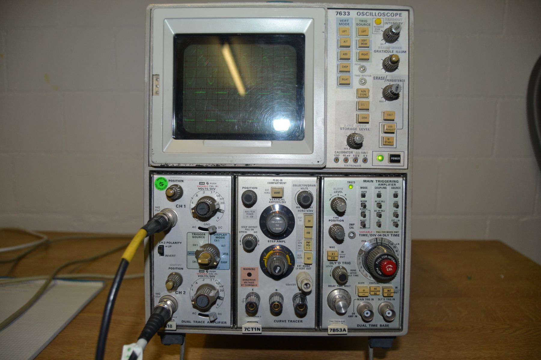 Tektronix 7633 100 MHz Multi-Mode Storage Sammlerstück (Gebraucht) in ...