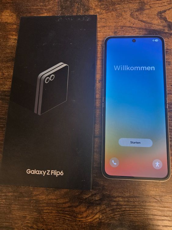 Samsung Galaxy Z Flip6 in Silver Shadow (256 GB) - Wie NEU! (Neu ...
