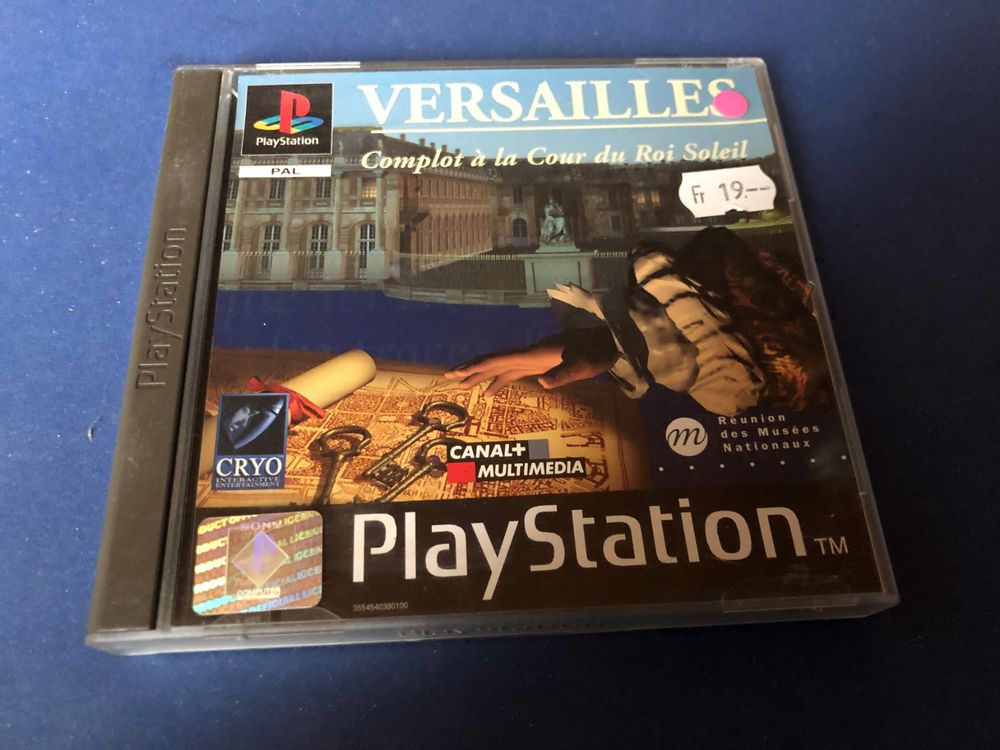 VERSAILLES SPIEL FÜR PS1 (Gebraucht) in Hägendorf für CHF 15 – mit ...