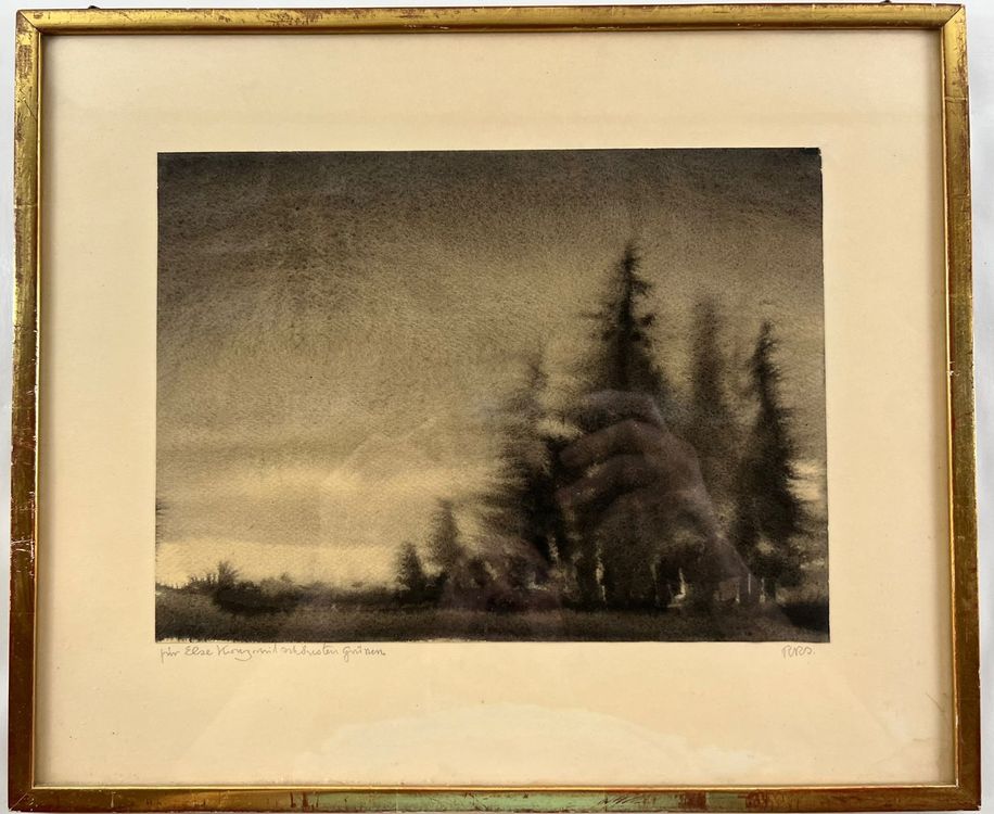 Baum Landschafts Aquarell Signiert. (Gebraucht) in Neuhausen am Rheinfall für CHF 10 – mit ...