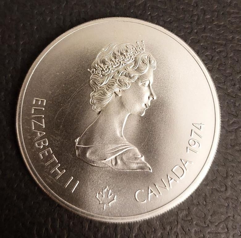 Top Silber 5 Dollar 24.3g Canada Montreal 1976 (Gebraucht) in Sorengo ...