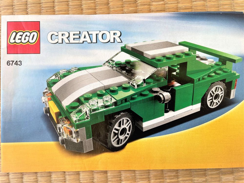 LEGO Creator # 6743 Green Flitzer mit Anleitungen | Kaufen auf Ricardo