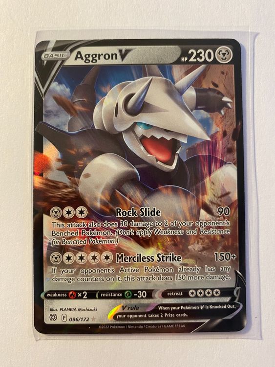 Pokemon Aggron V 096/172 Brilliant Stars EN | Kaufen auf Ricardo