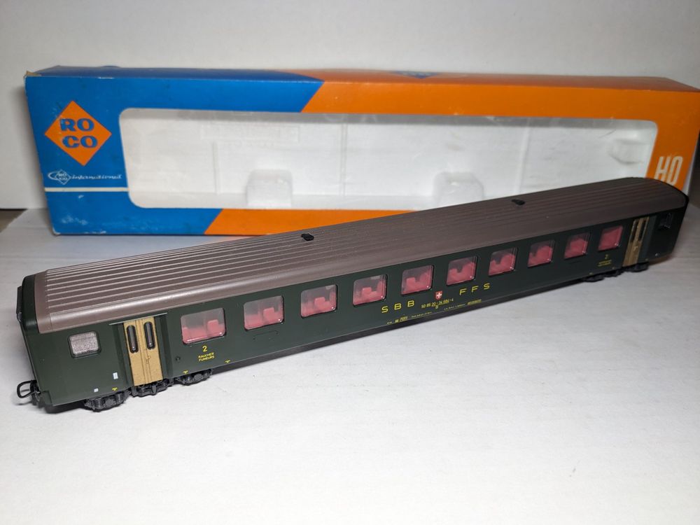 Roco 4238 SBB CFF Personenwagen EW II 2. KL. B (Gebraucht) in Gland für ...