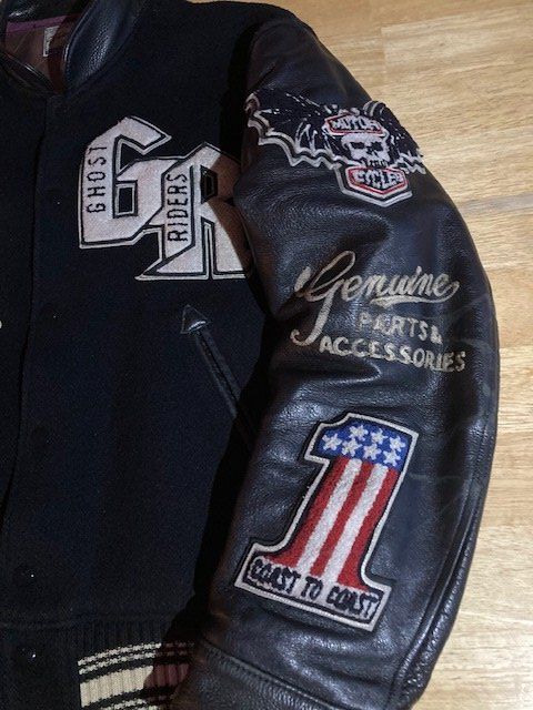 Whitesville Letterman "The one and only Night Rider Jacket" (Gebraucht ...