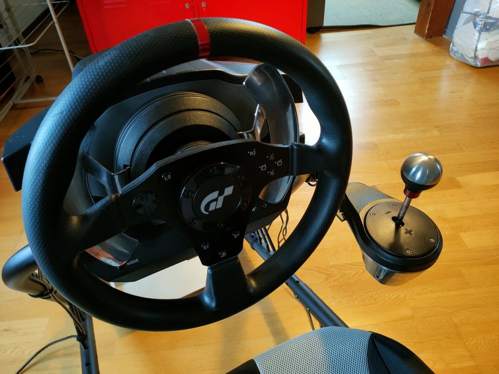 Playseat + Thrustmaster T500rs + F1 wheel + Shifter TH8 | Acheter sur ...