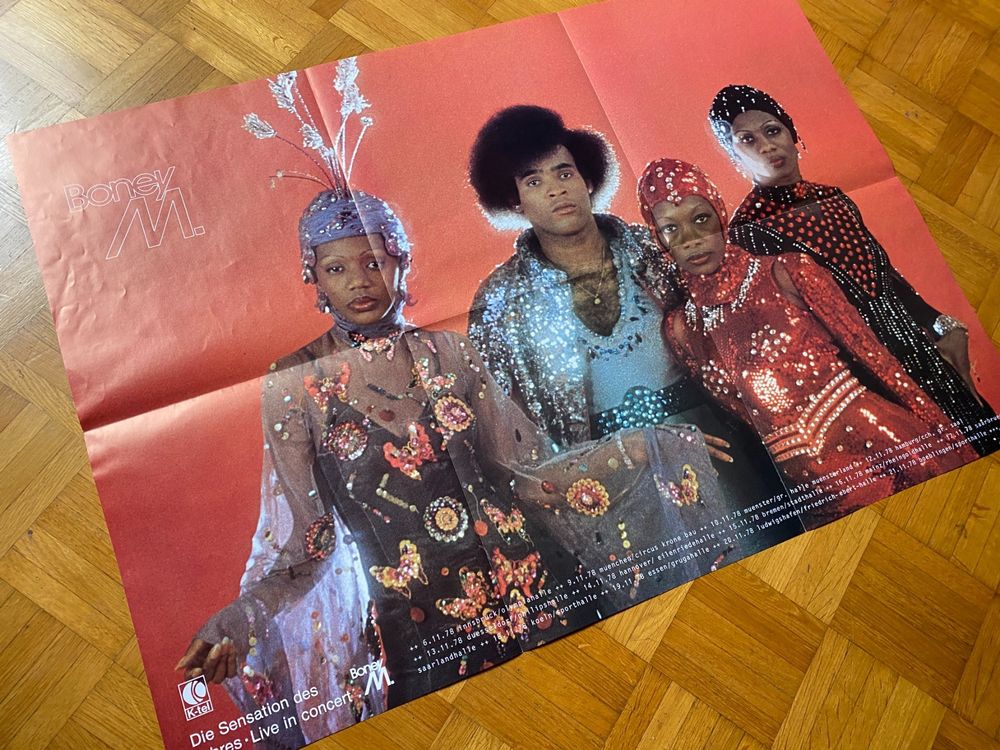 BONEY M. SUPER POSTER PLAKAT | Kaufen auf Ricardo