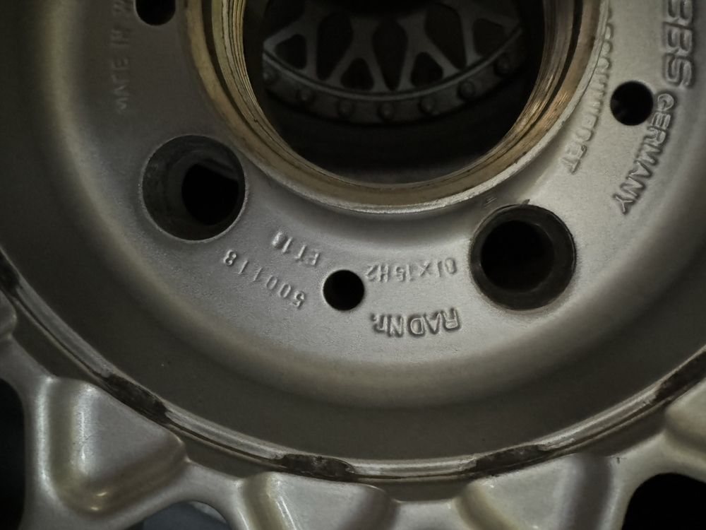 BBS RS 071 8x15 ET 18 (Gebraucht) in Mirchel für CHF 4099 – nur ...