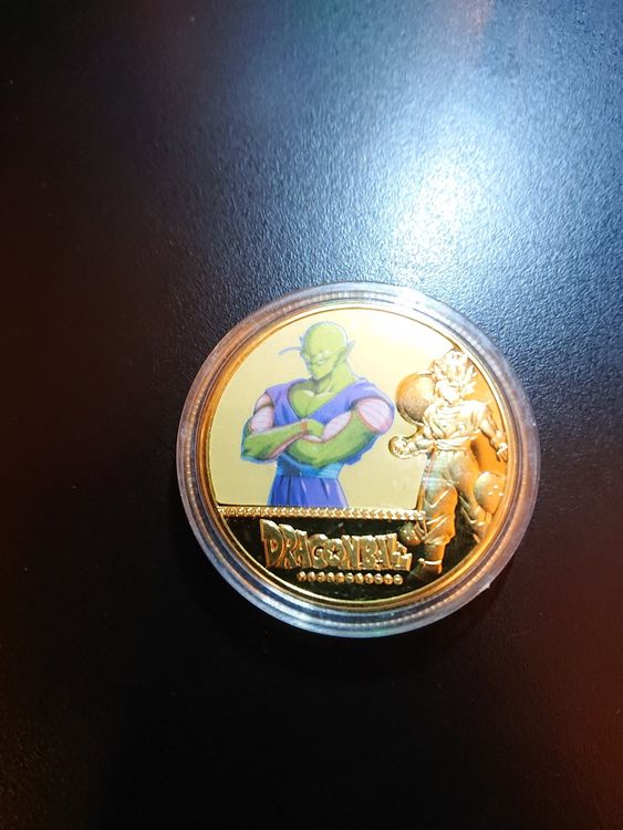 Dragon Ball - Gedenkmünze Metall Sammel Münze - Piccolo (Neu (gemäss ...