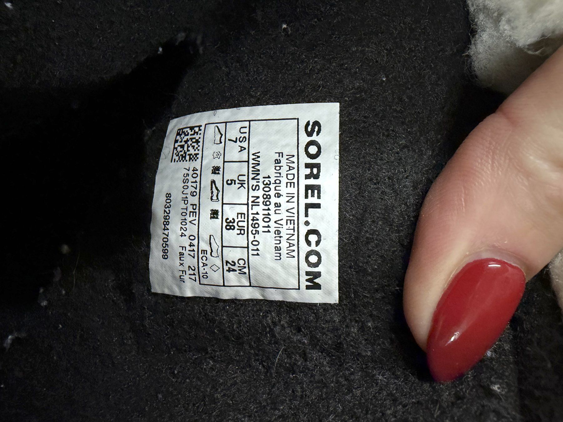 SOREL Winterstiefel – Schwarz – Gr. 38 – Wasserdicht (Gebraucht) in ...