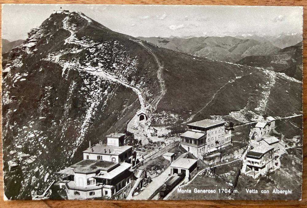 MONTE GENEROSO - Vetta con alberghi 1960 (Gebraucht) in für CHF 3 – mit ...