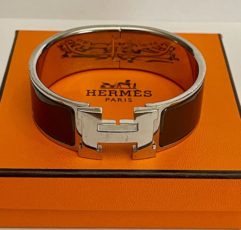 Hermes Email Armreif Clic H (Gebraucht) in Beringen für CHF 150 – mit ...