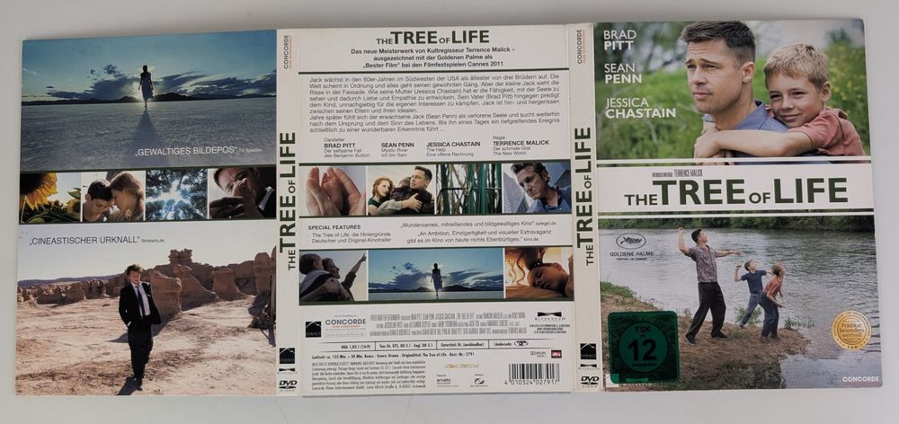 The Tree of Life - DVD - Brad Pitt - Sean Penn - Top Film (Gebraucht ...