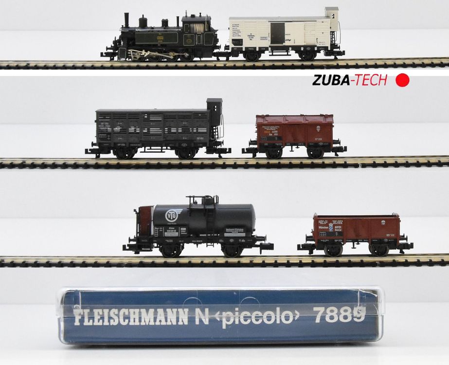 Fleischmann 7889 Zugset-6-tlg Spur N GS Analog mit OVP (Gebraucht) in ...