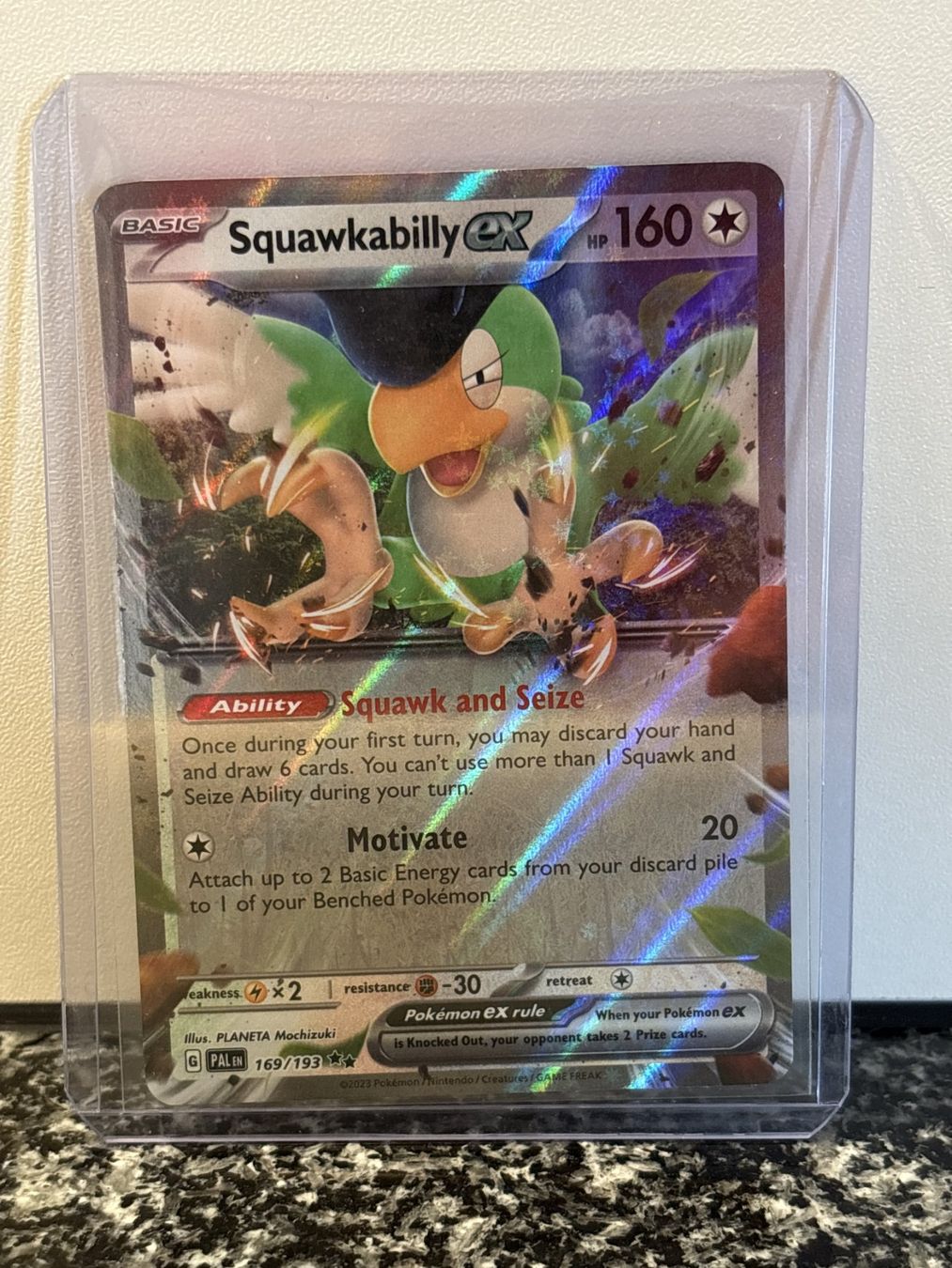 Pokémon – Squawkabilly ex 🇺🇸 - 169 - Paldea Evolved (Gebraucht) in Bern ...