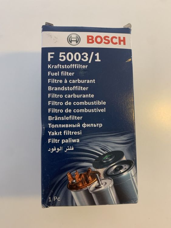 Bosch Kraftstofffilter F 5003/1 Mercedes-Benz (Neu (gemäss Beschreibung ...